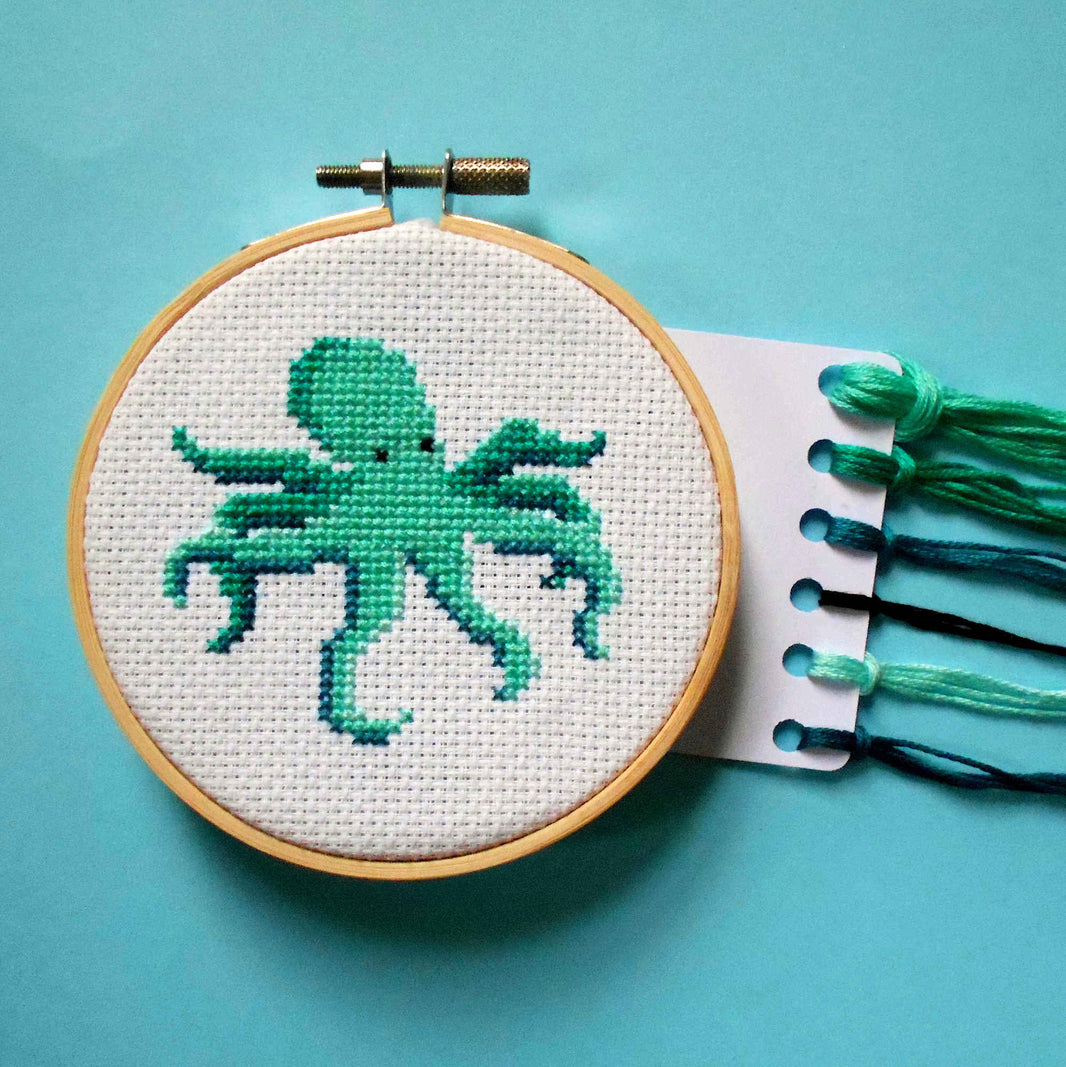 Easy, Fun Cross Stitch Kits - Nautical Beginner Kits | Knit Knot Krafts